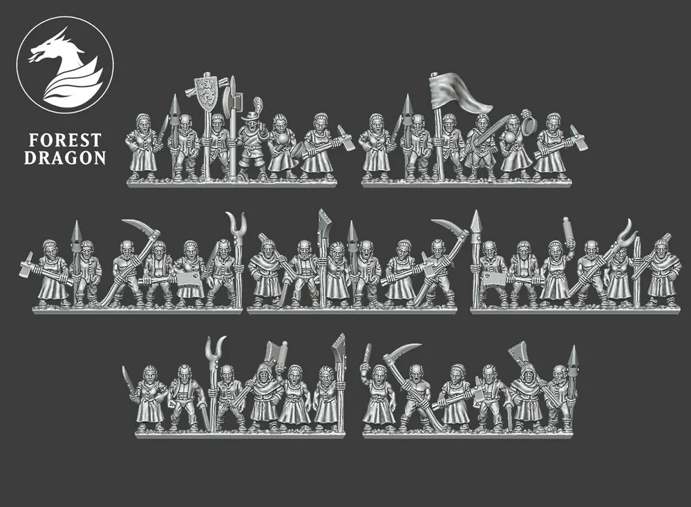10mm High Elf 2k Army Bundle — Adrah Labs