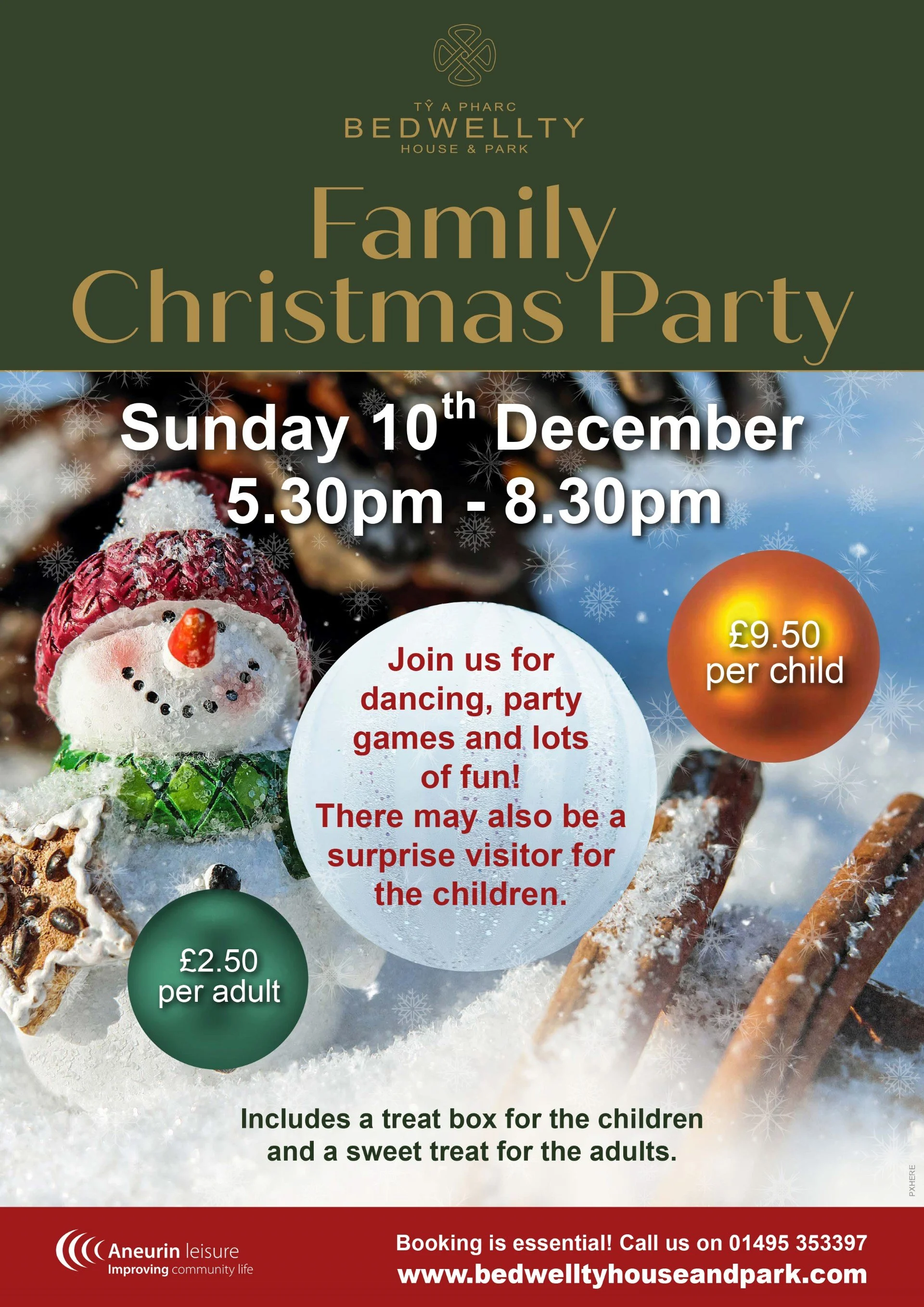 Events at Bedwellty House and Park
