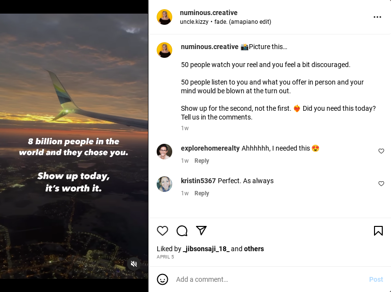 8 Types of (easy) Instagram Posts That do Really Well — Numinous
