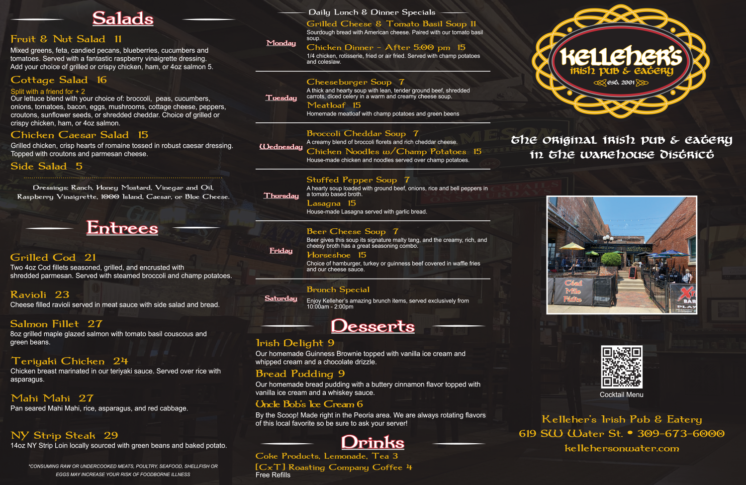 Food — Kelleher's