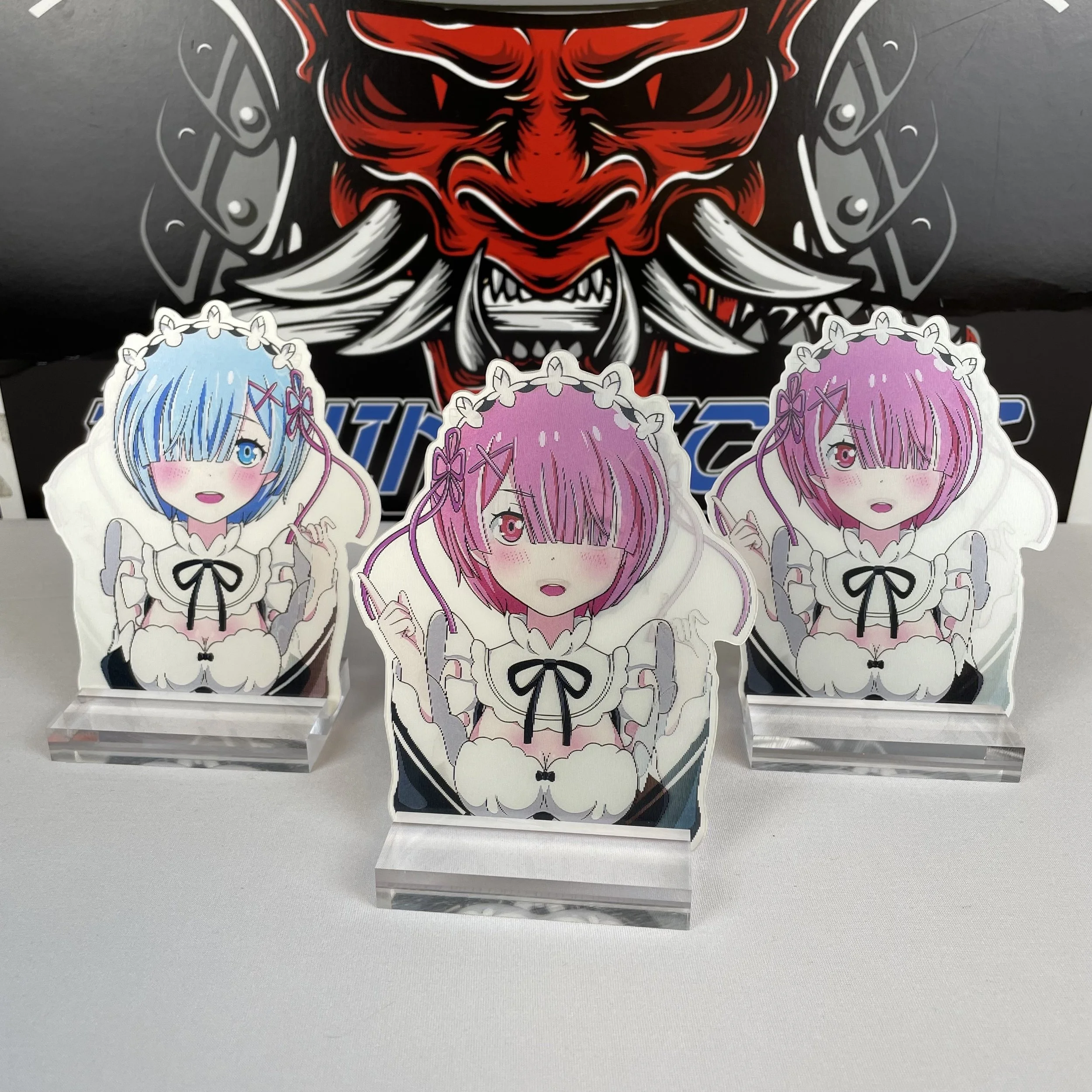 3D Ram Rem Stickers | Ram Rem Motion Stickers — Ronin Decals