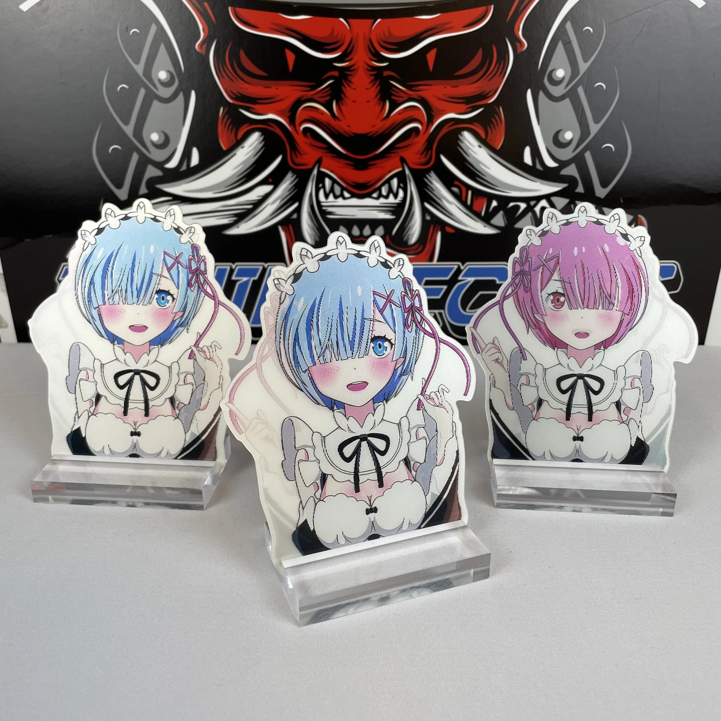 3D Ram Rem Stickers | Ram Rem Motion Stickers — Ronin Decals