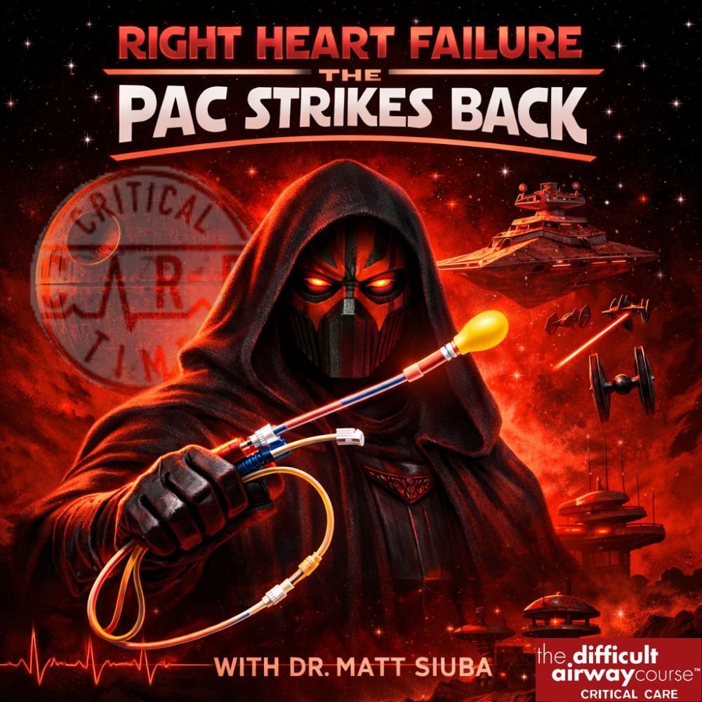 #70 Right Heart Failure with Dr Matt Siuba — Critical Care Time