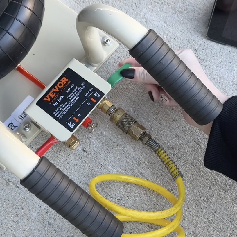 AIR JACK FOR CAR — ALL ABOUT THE BUILD