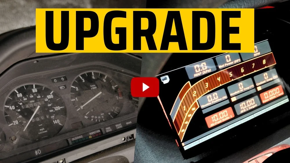 40 Year Old BMW Gets A Digital Dash — IT'S ALL ABOUT THE BUILD