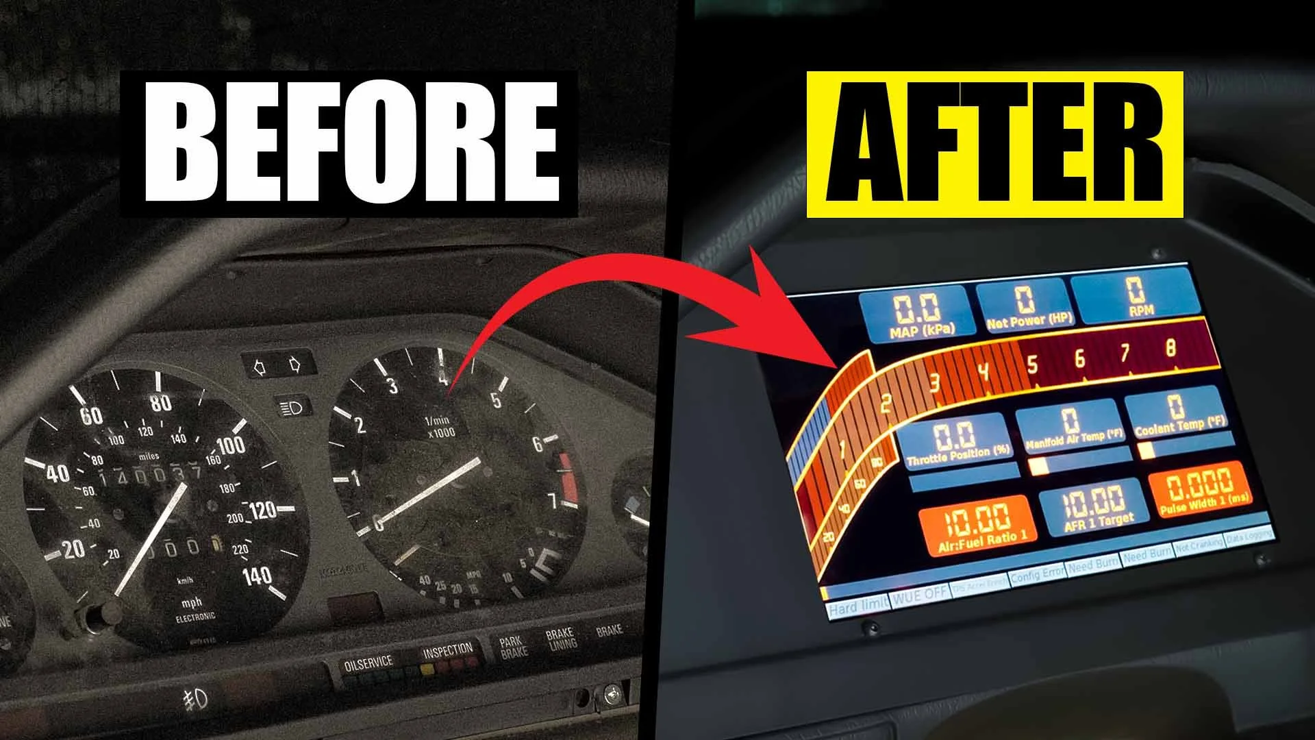 40 Year Old BMW Gets A Digital Dash — IT'S ALL ABOUT THE BUILD