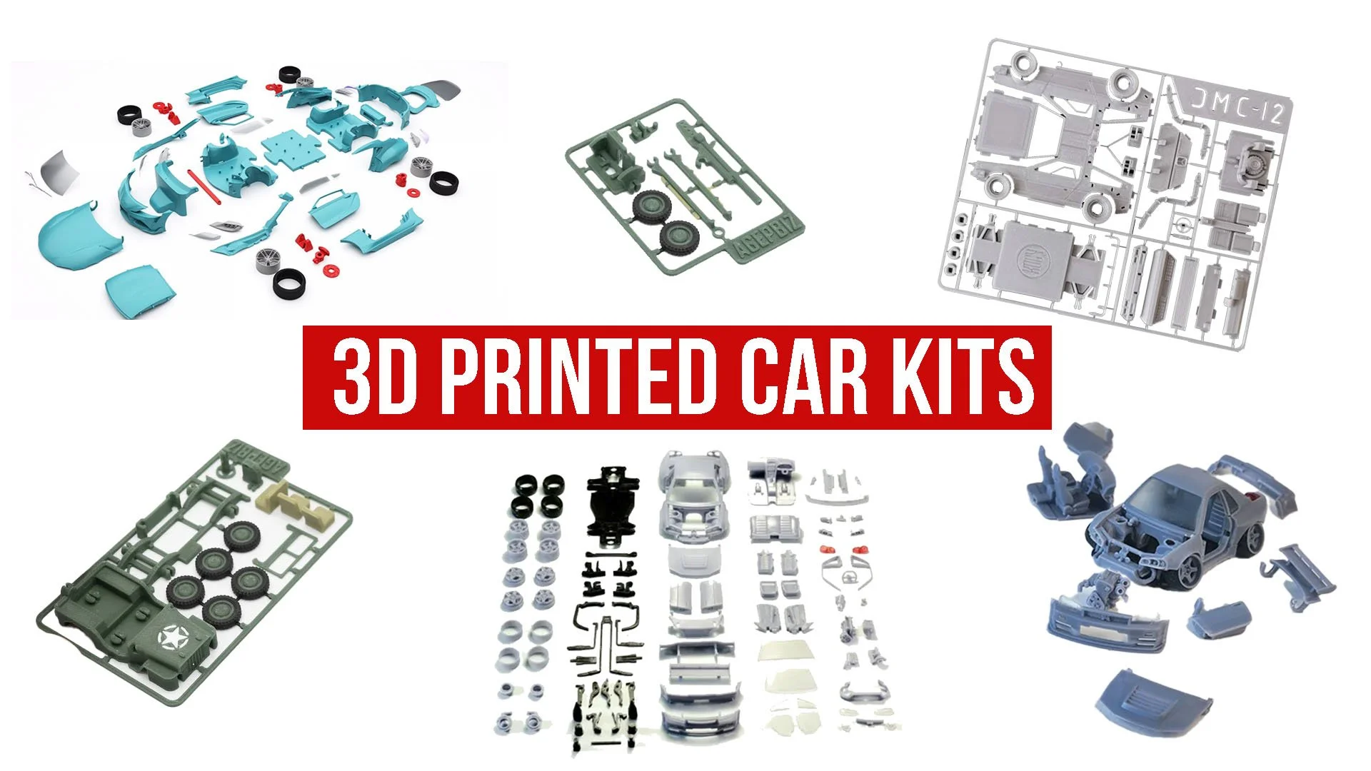 BEST 3D PRINTED CAR MODEL KIT — IT'S ALL ABOUT THE BUILD