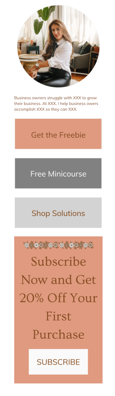 Create a Sidebar in Squarespace Using a Summary Block