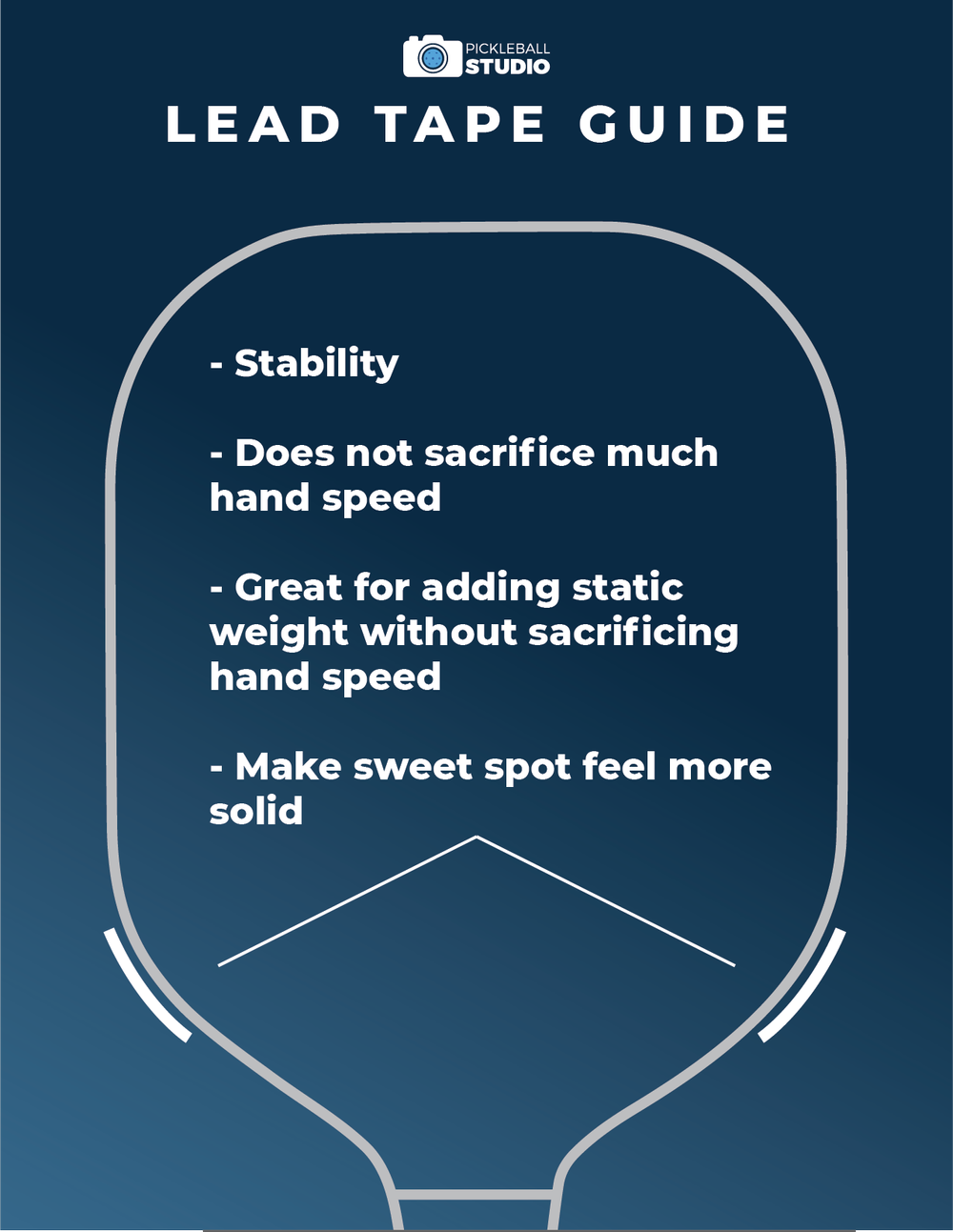 The Ultimate Guide to Using Lead Tape — ThePickleballStudio