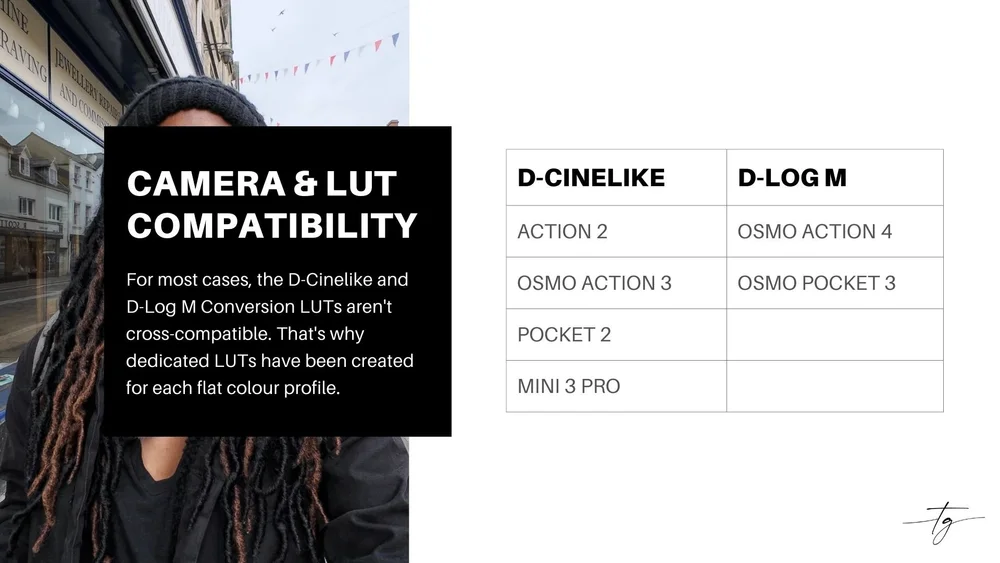 DJI Camera LUTs — Tamara Gabriel