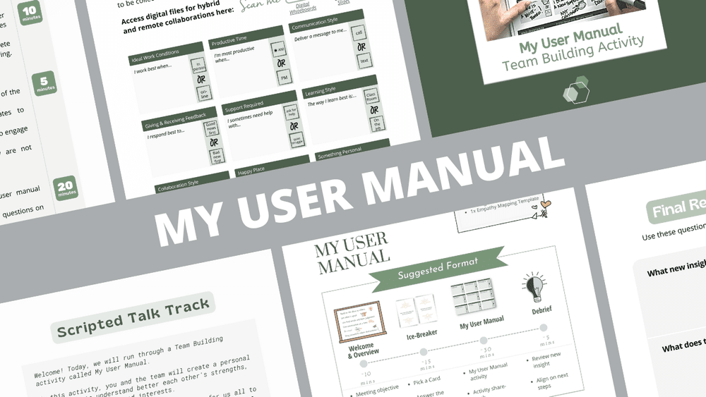 Breaking Down Barriers: How 'My User Manual' Can Strengthen and Align ...