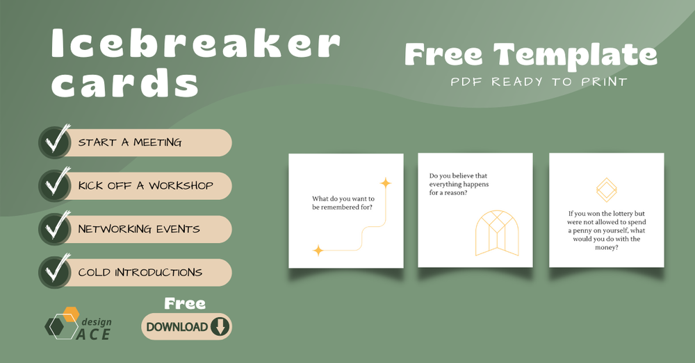 Free Resources - Activities for Any Meeting - Icebreaker Cards ...