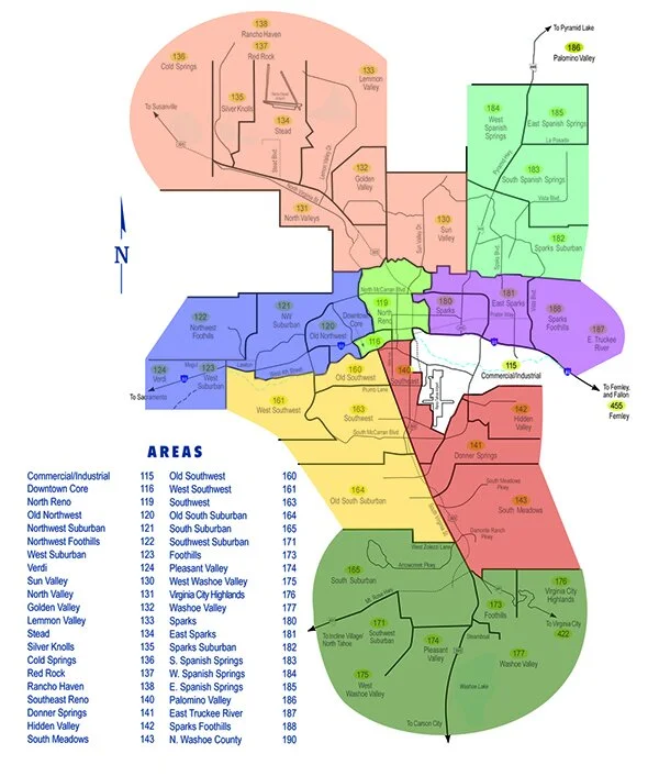 Explore Reno-Sparks with Our Interactive Area Map | Discover Your Next ...
