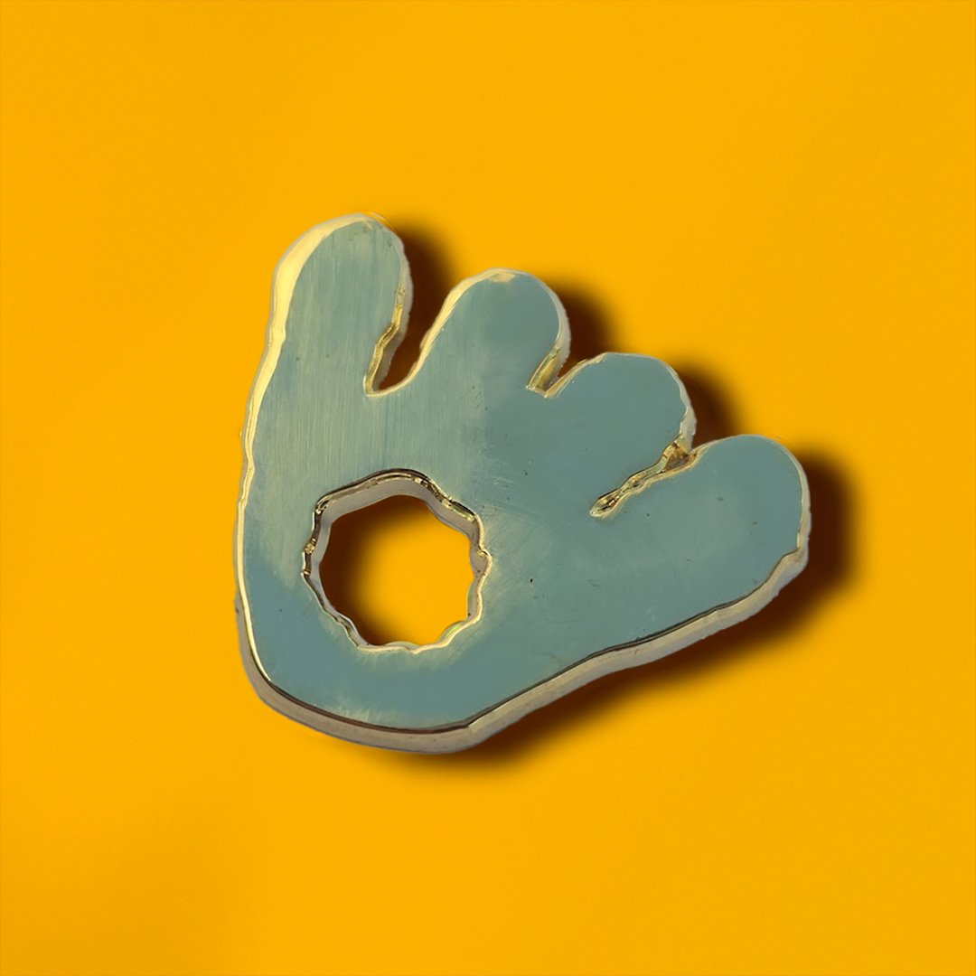 Deadly Enamel pins shipped from Dublin.