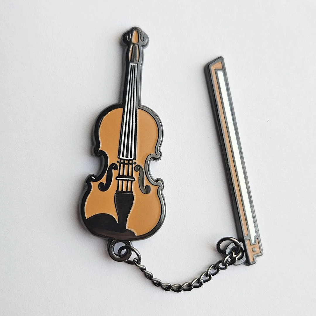 Deadly Enamel pins shipped from Dublin.