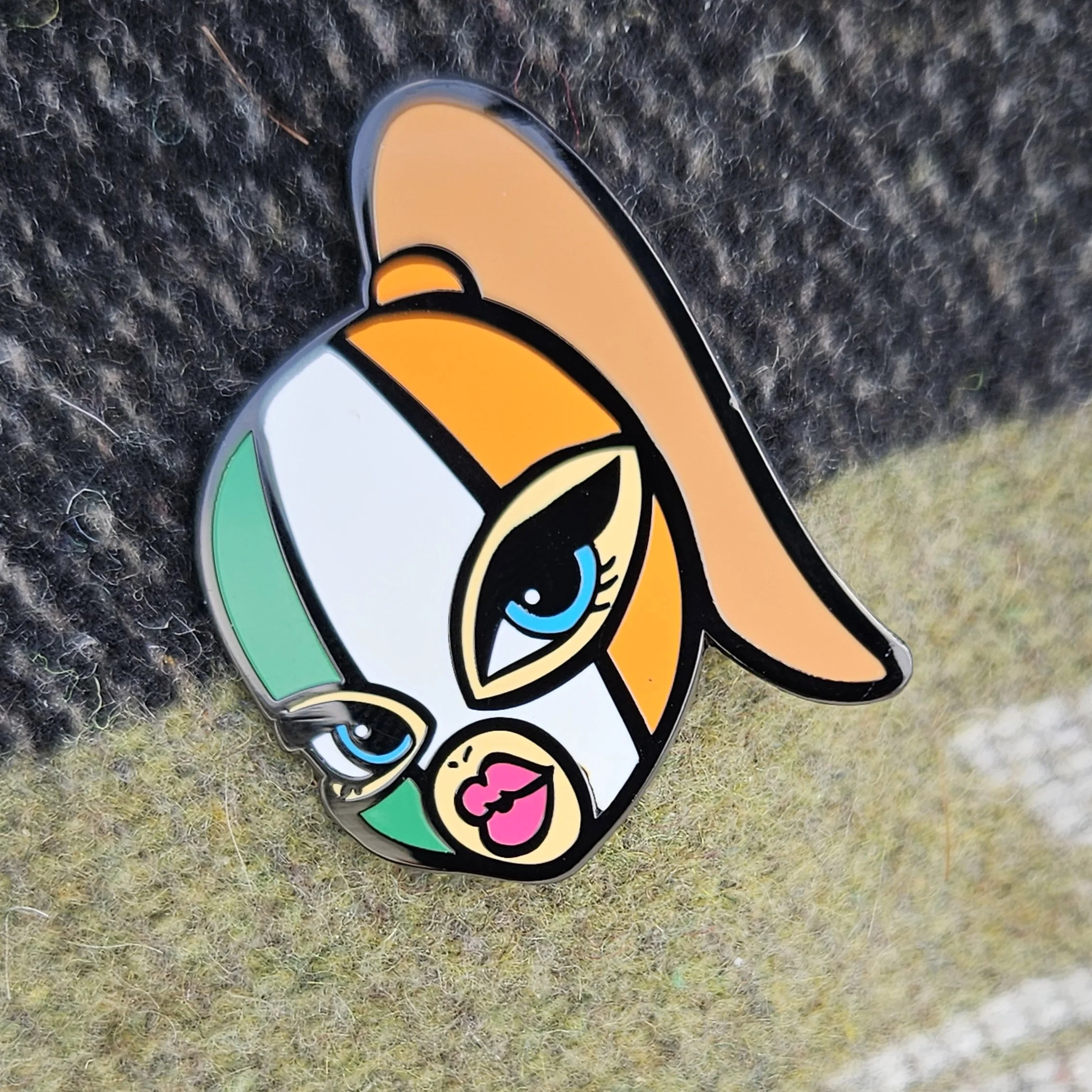Deadly Enamel pins shipped from Dublin.