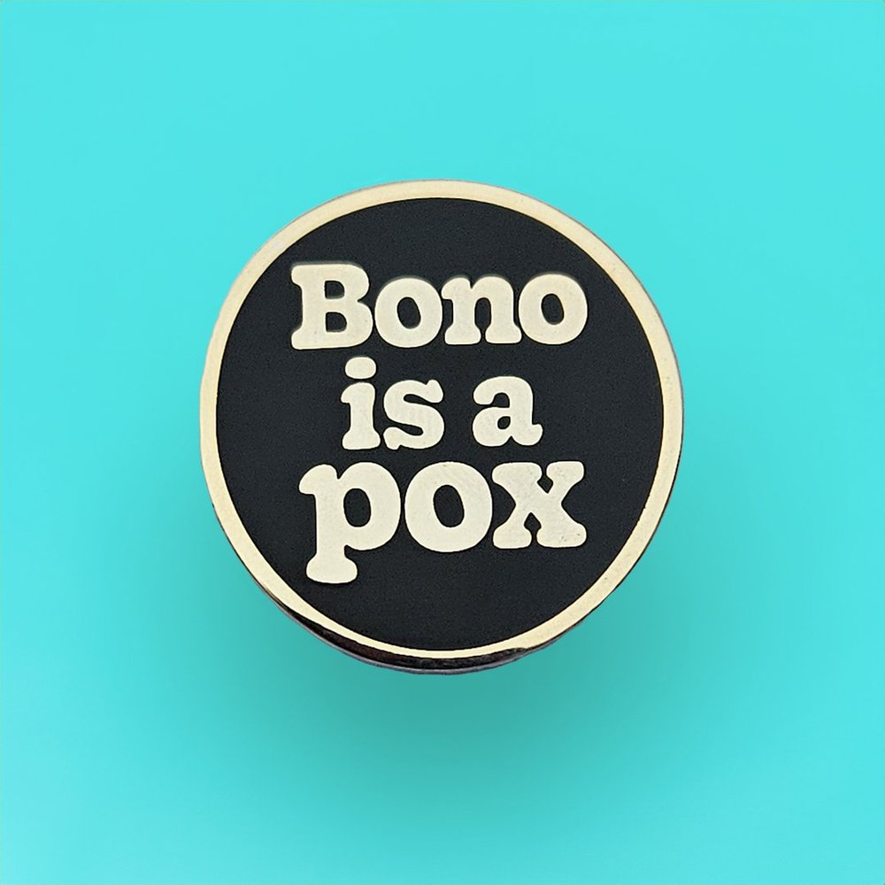 Deadly Enamel pins shipped from Dublin.