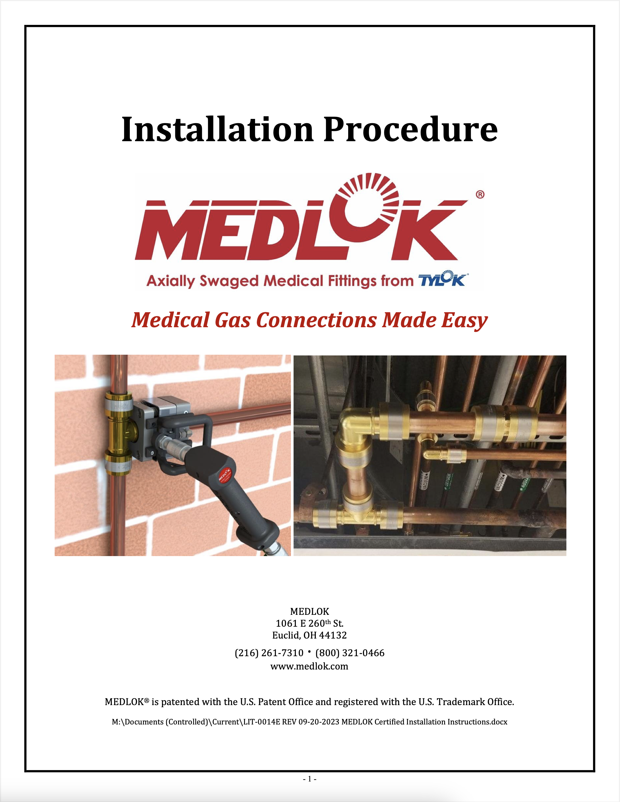 Documents — Medlok - The Future of Medical Gas