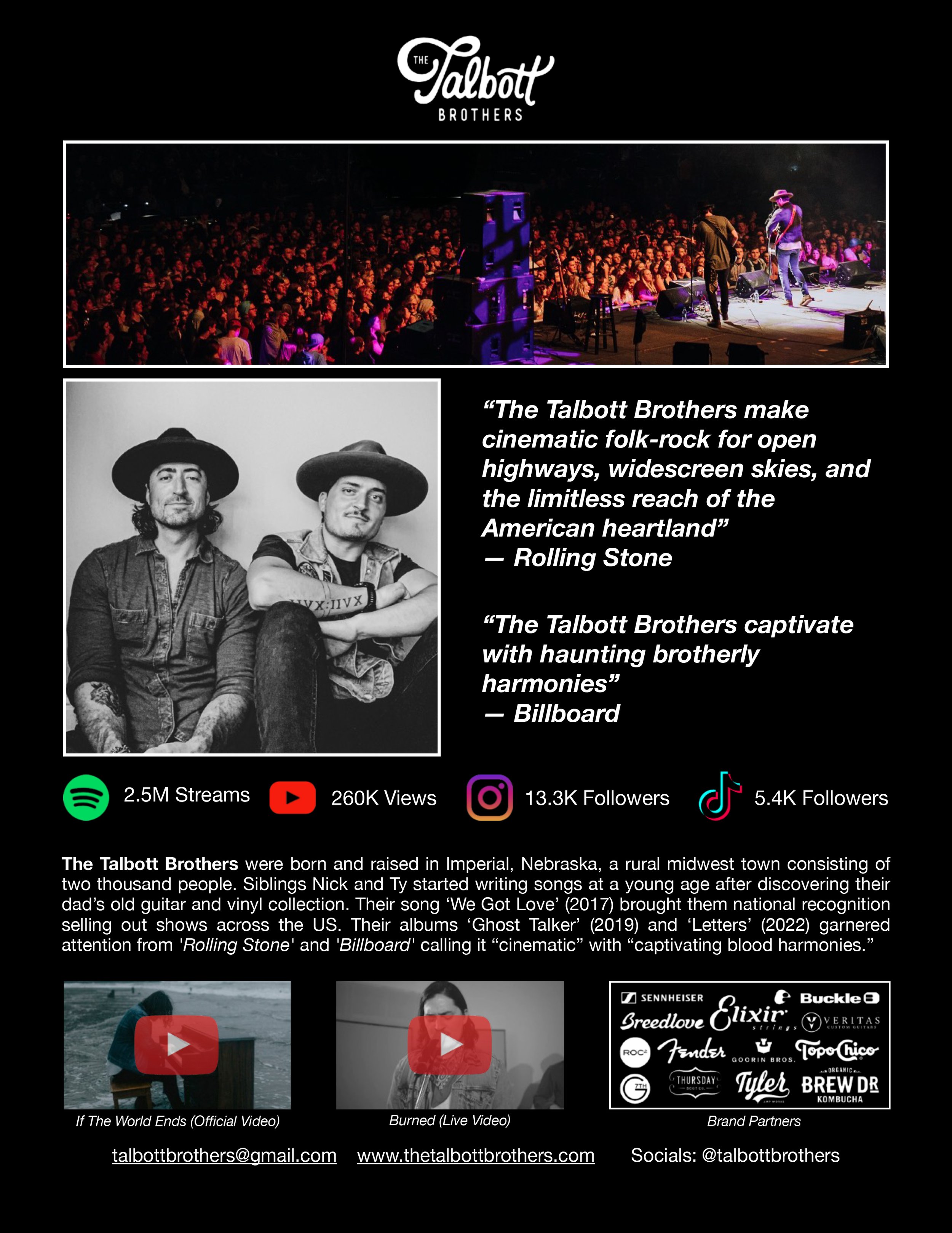 EPK — The Talbott Brothers
