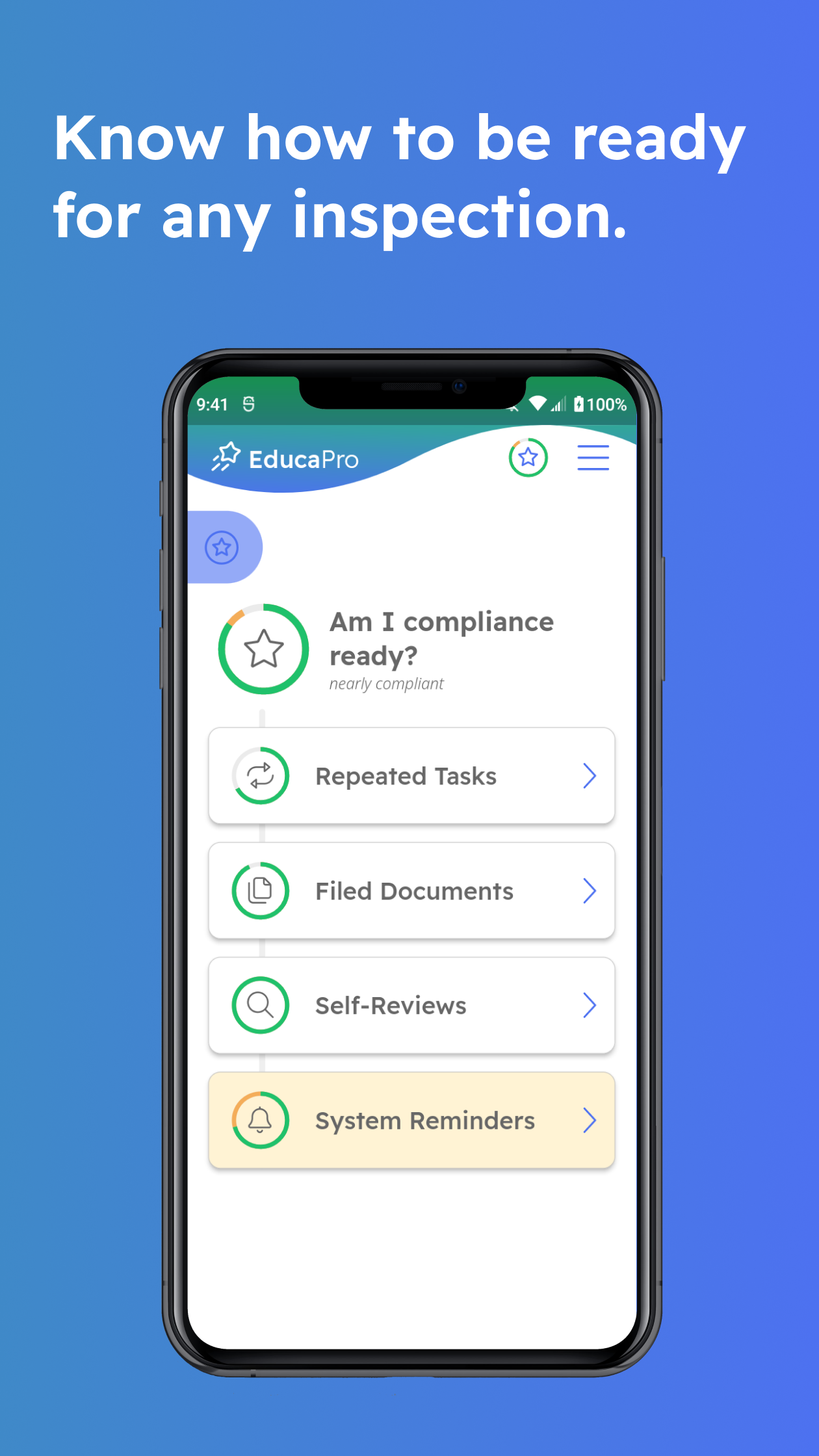 EducaPro app — Provider Services Fund