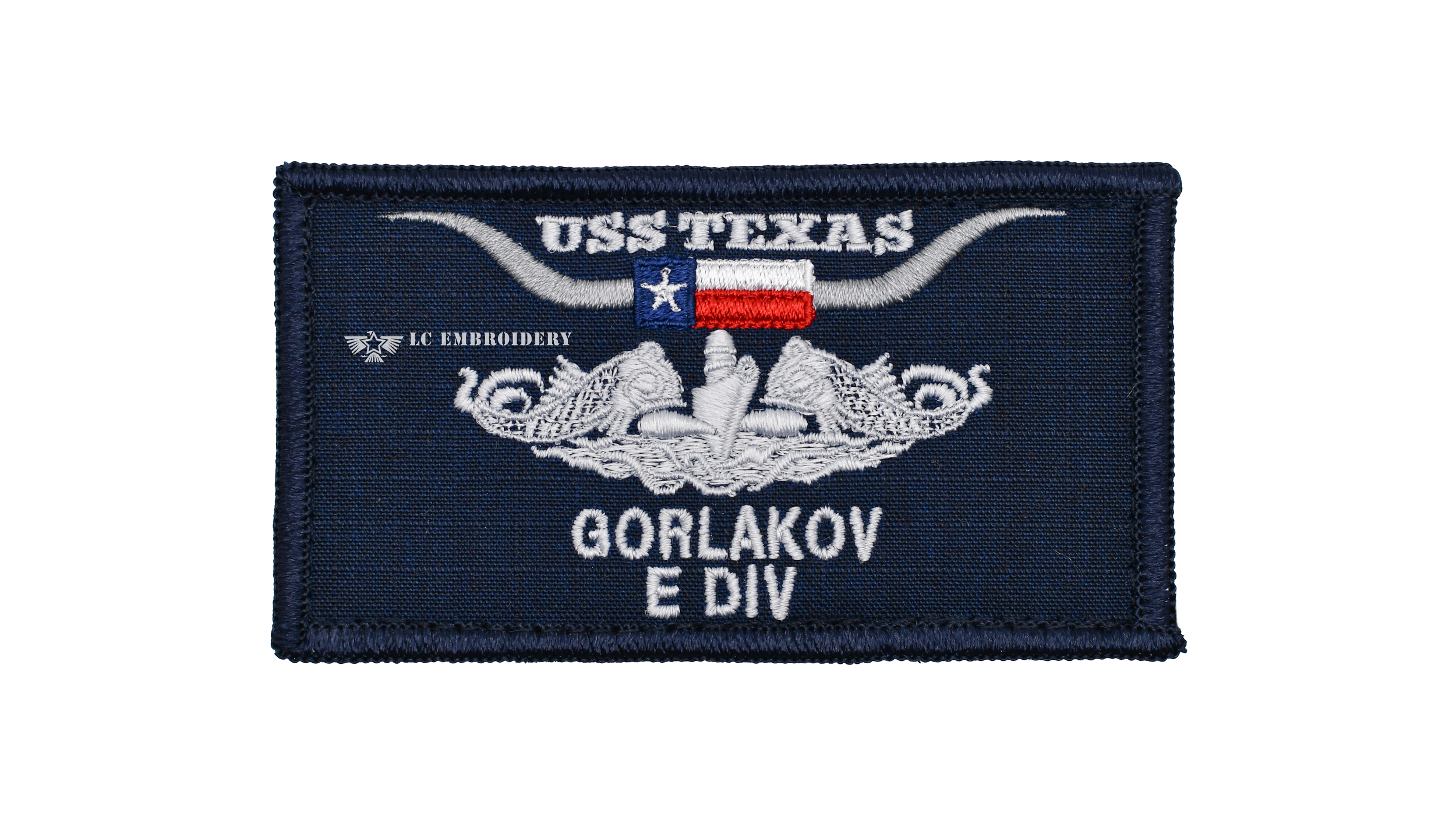 130.-USS TEXAS SSN 775 — LC EMBROIDERY & CLEANERS