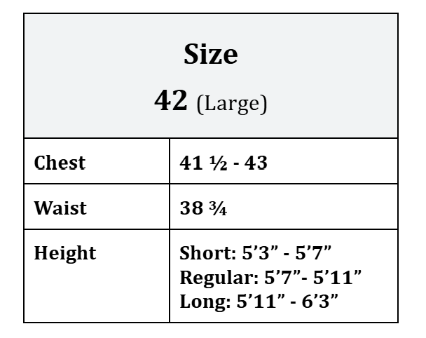 Size 42 Red Bulwark Coverall and 2 × 4 Velcro — LC EMBROIDERY & CLEANERS