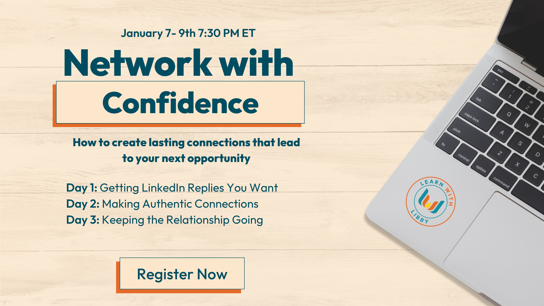 Network With Confidence — Learn with Libby- Pharmacy Mentor