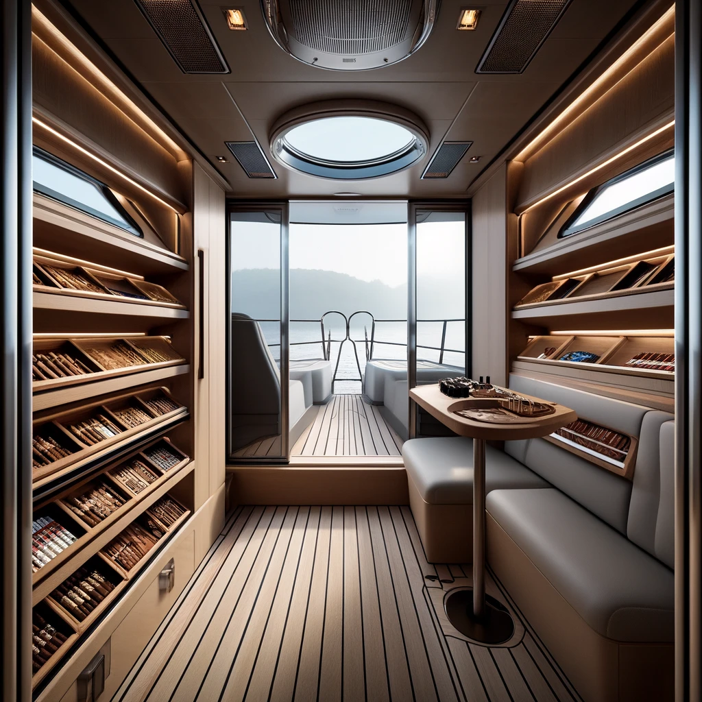 Nautical Cigar Lounge — LIGA TRIDENTE CIGARS