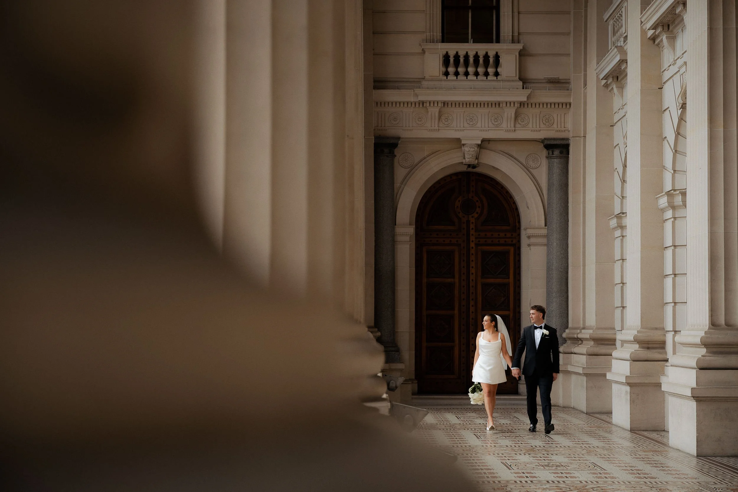 Elisha & James’s Melbourne Treasury Wedding — Marcel Van der Horst ...