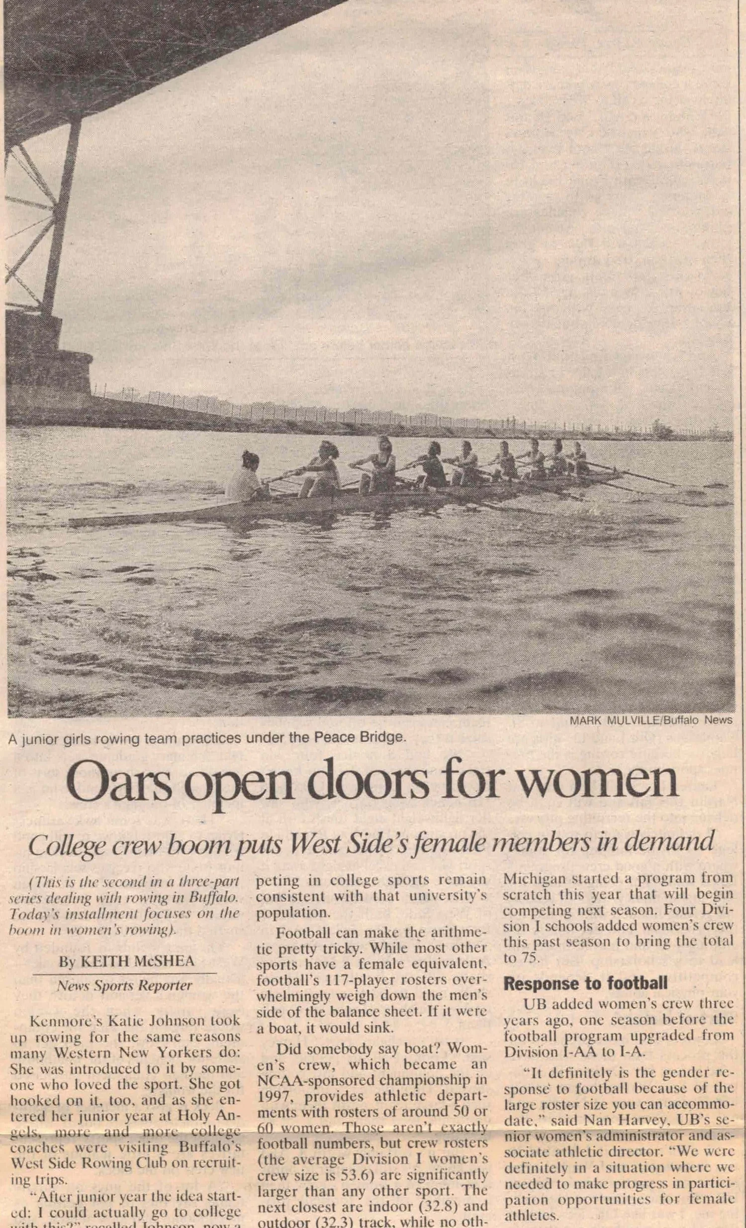 History — West Side Rowing Club