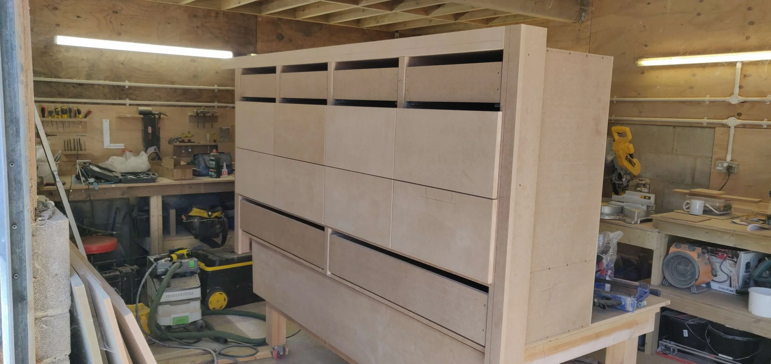Bespoke drawer unit — SJ Carpentry, East Grinstead, Sussex
