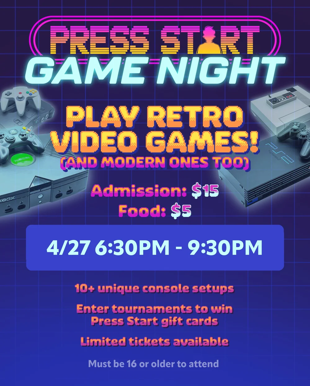 Retro Video Game Store | Press Start