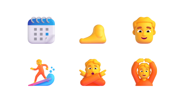 Microsoft Emojis — JONATHAN LINDGREN