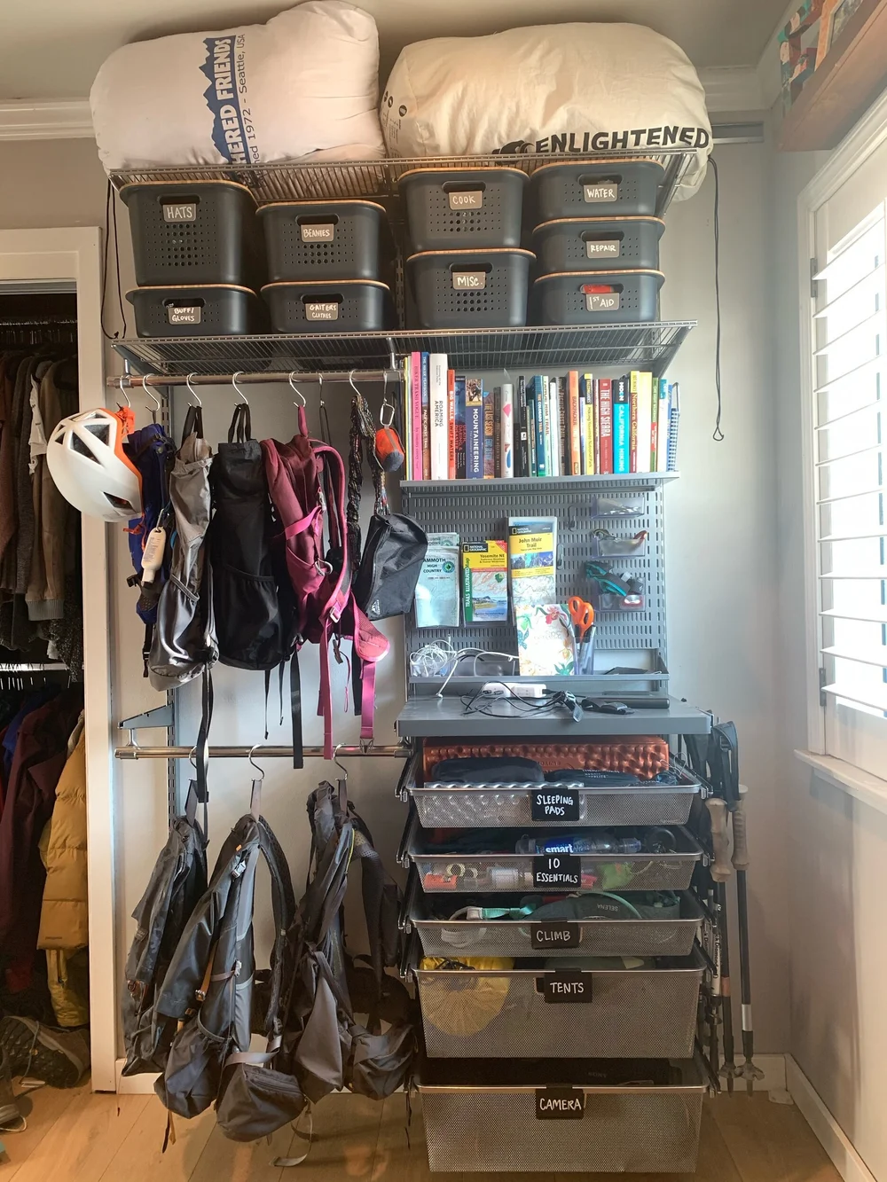 How To Build Your Dream Gear Wall — Backcountry Emily