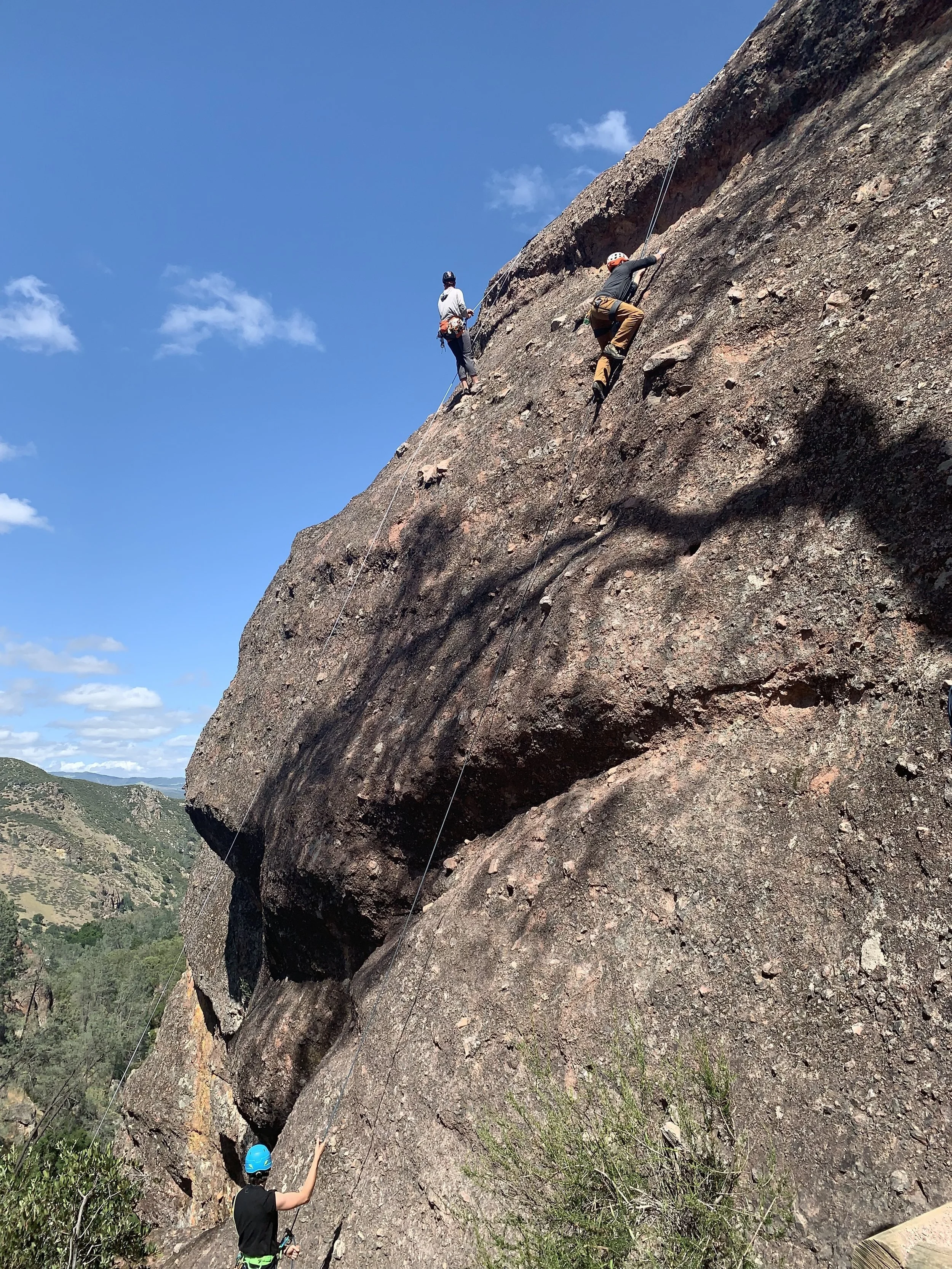 Pinnacles National Park Rock Climbing