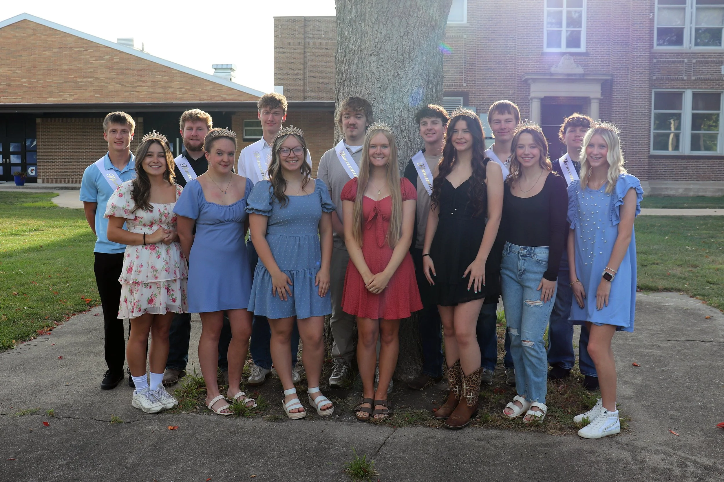 Homecoming Court — Sangamon Valley Schools