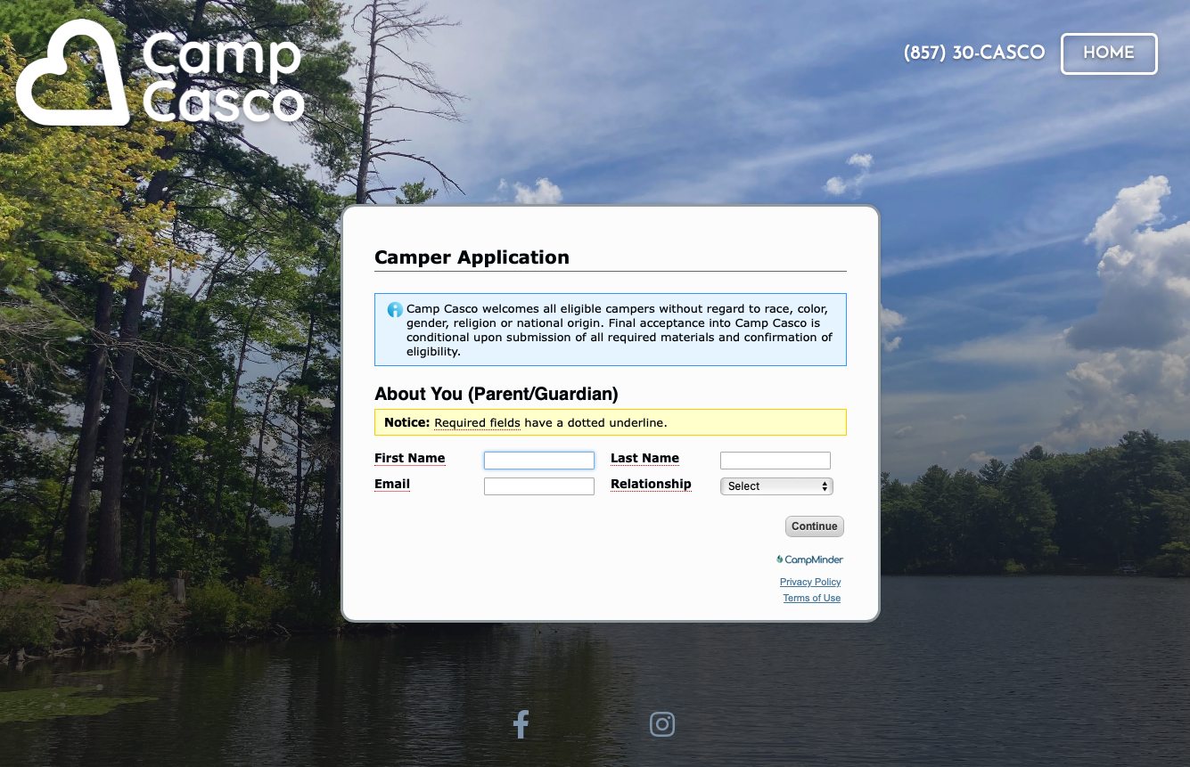 The Step-By-Step Guide to Filling Out Your Camper Application — Camp Casco