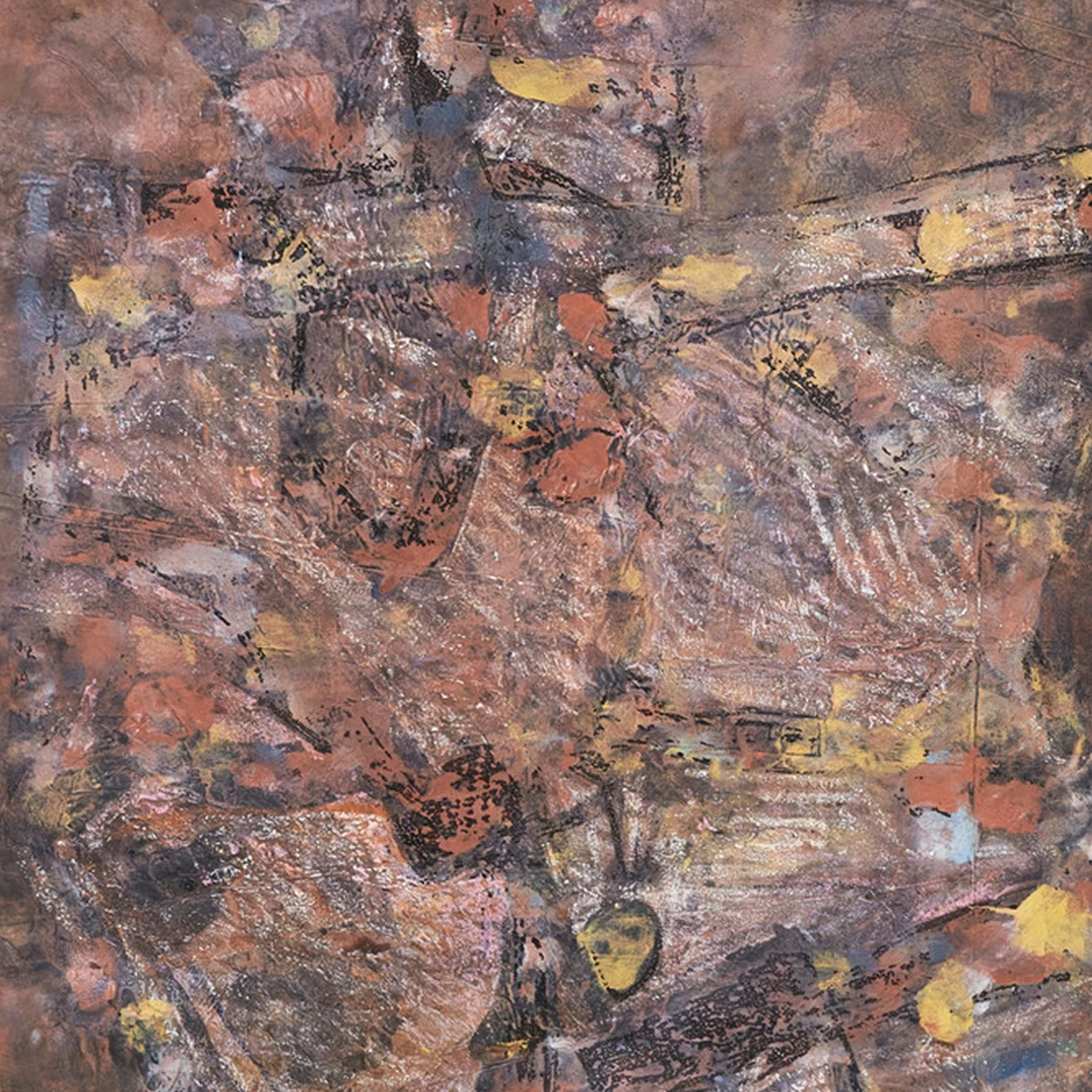 Figurative expressionist composition on canvas, by Valter Gibson ...