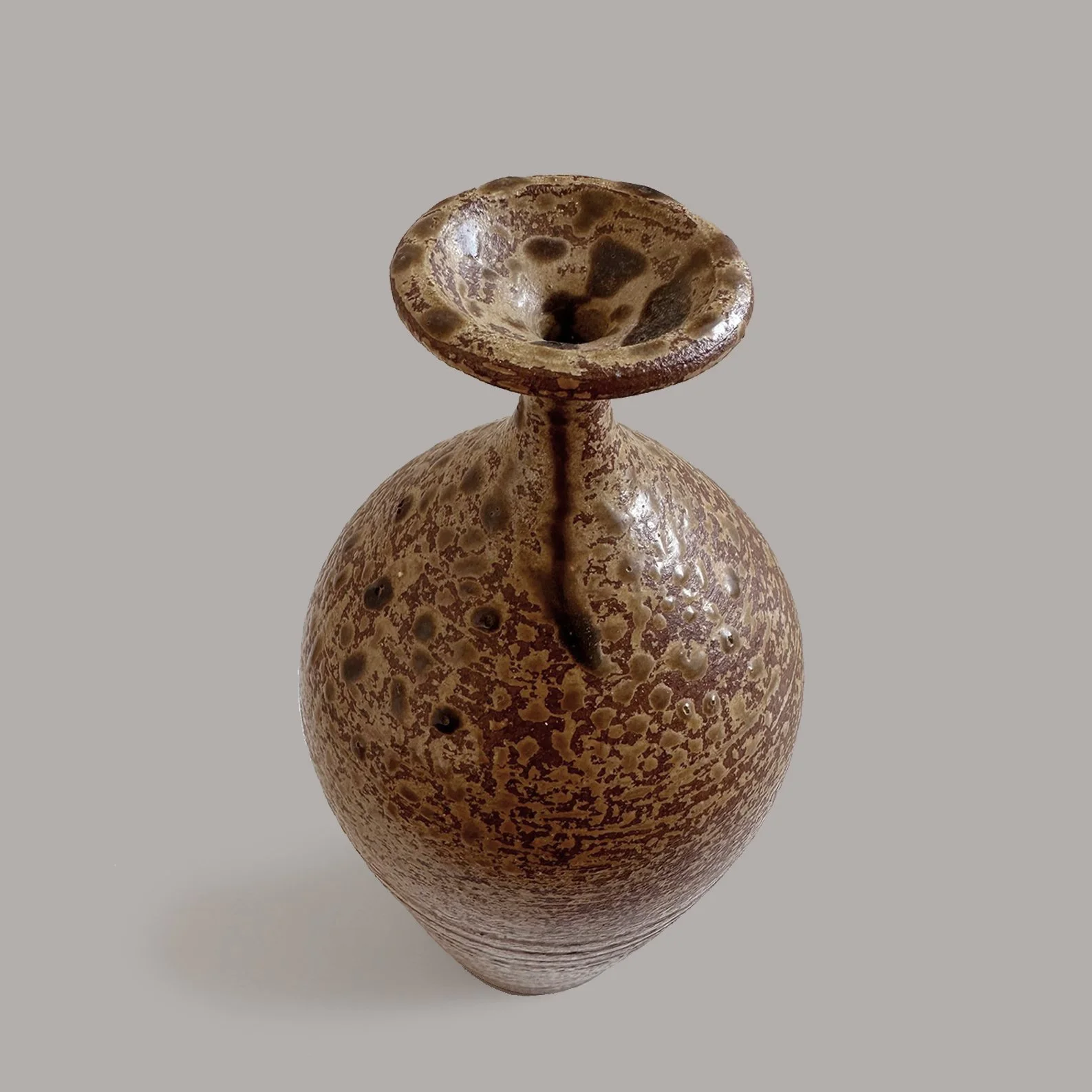 Small Glazed Earthenware vase, by Anna-Lisa Thompson for Ekeby — Relic ...