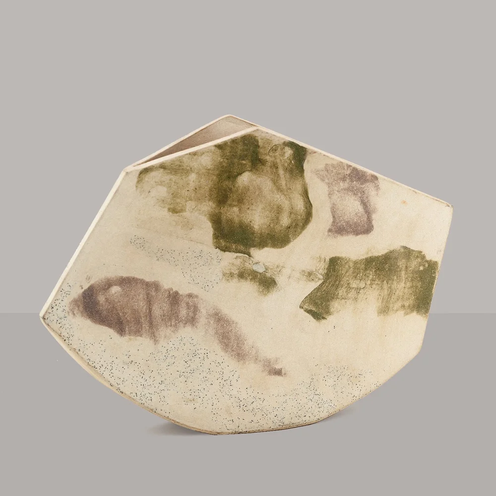 Small Vase with coiled handles, AJ Höganäs, 1930-1940s — Relic London