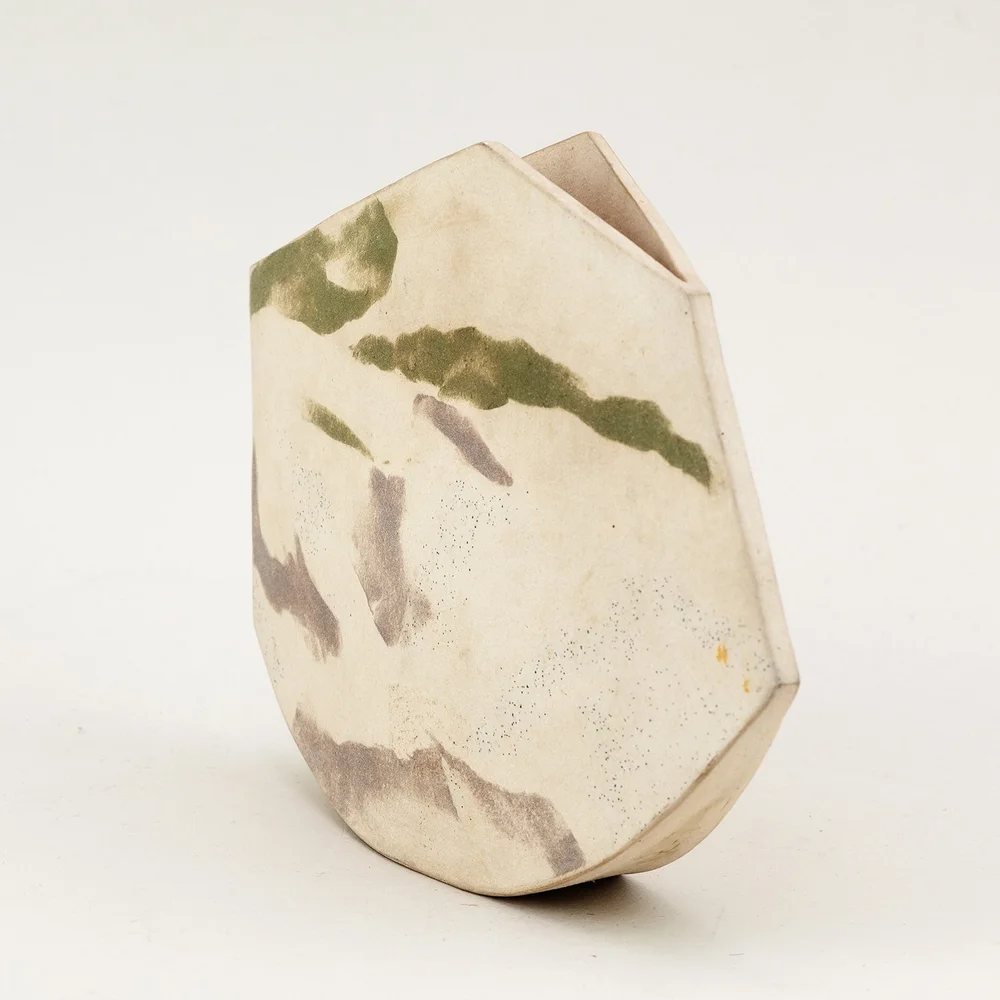 Small Vase with coiled handles, AJ Höganäs, 1930-1940s — Relic London