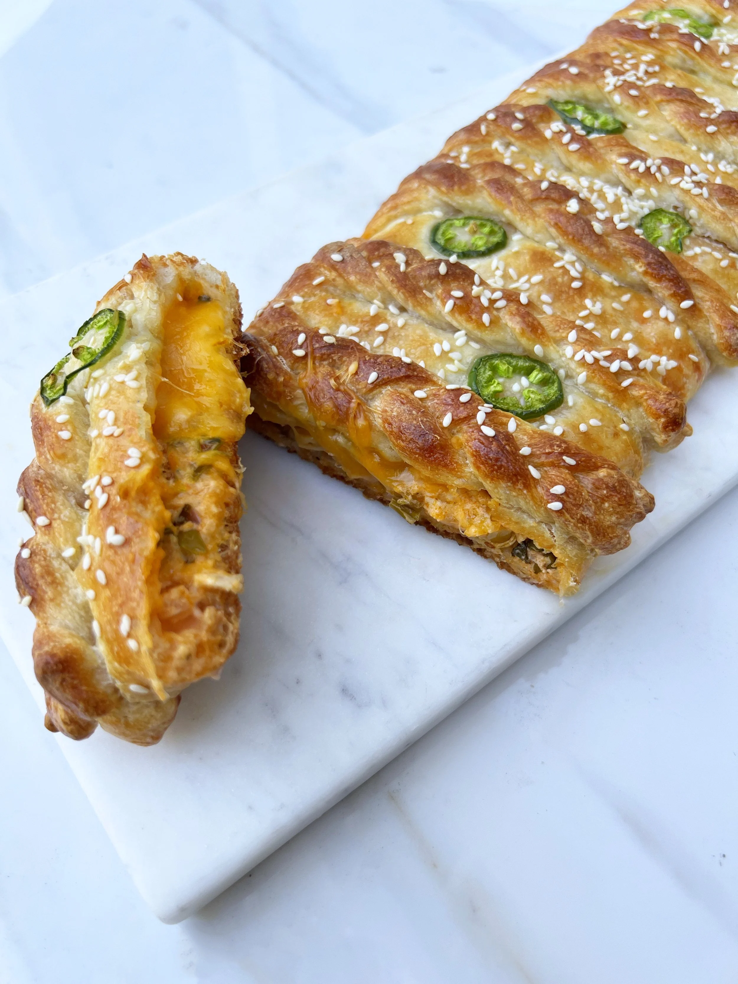 Buffalo Chicken Bread — anAmazing appetite