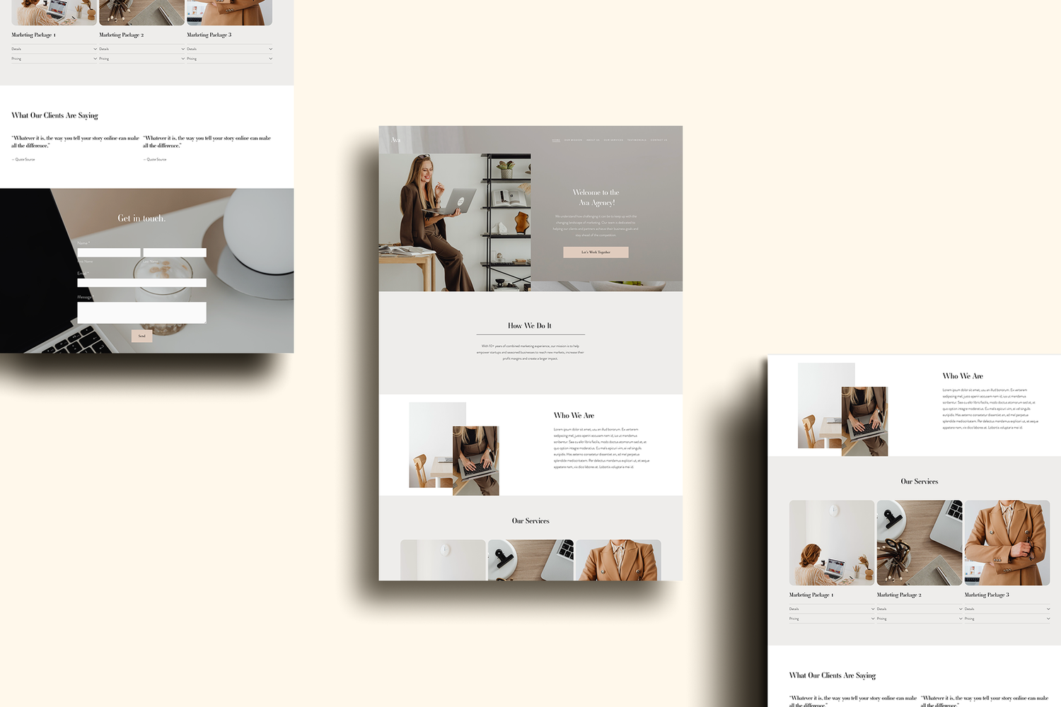 Free Squarespace Template for Service-Based Businesses