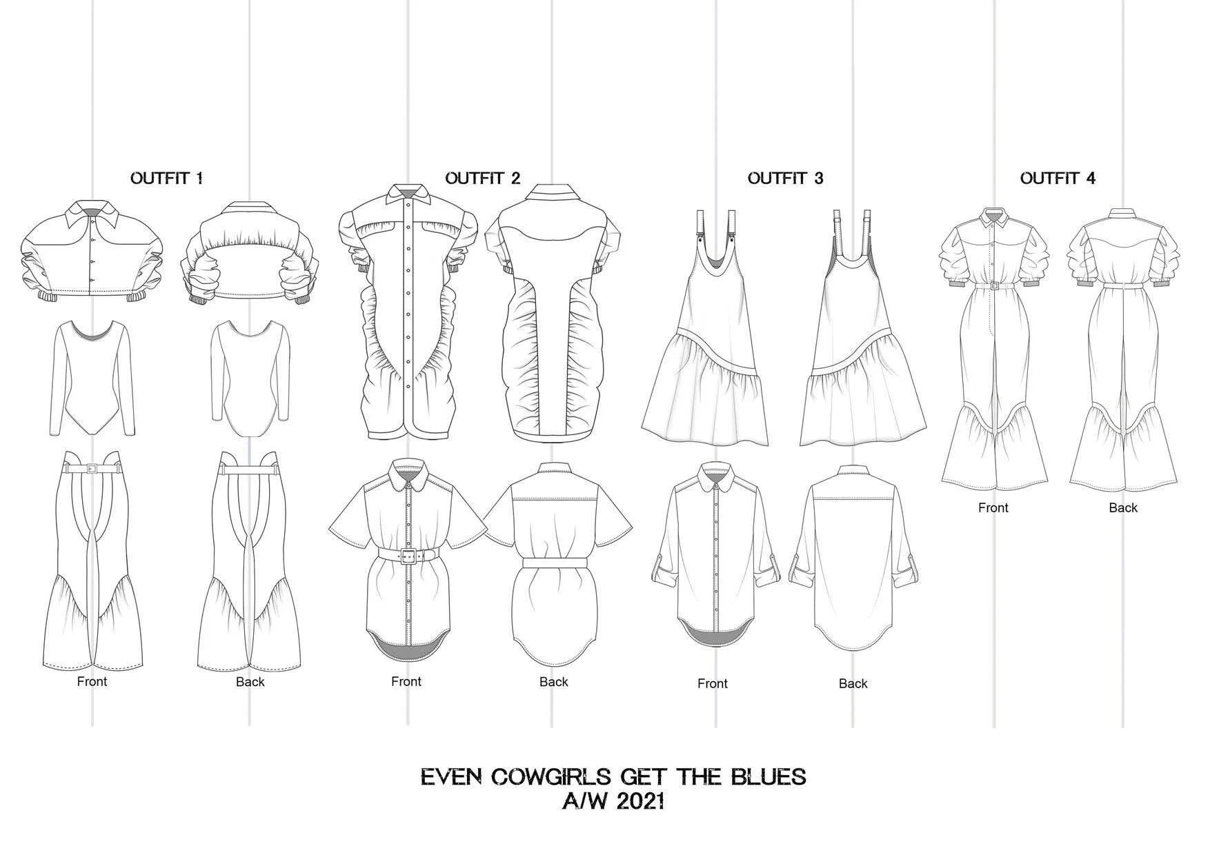 Meet the GFF 2020 Fashion Technical Drawing Award Nominees — Graduate ...