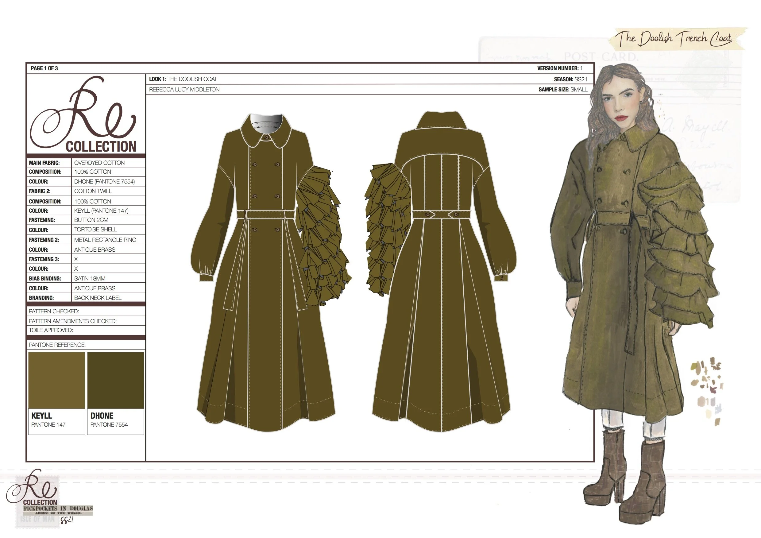 Meet the GFF 2020 Fashion Technical Drawing Award Nominees — Graduate ...