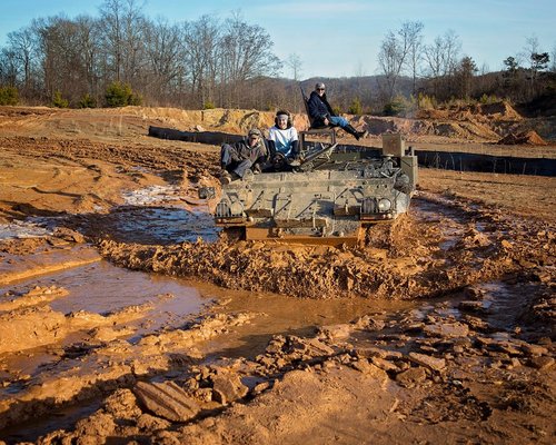 Tank Town USA: Drive Tanks and Crush Cars in Morganton, Ga.