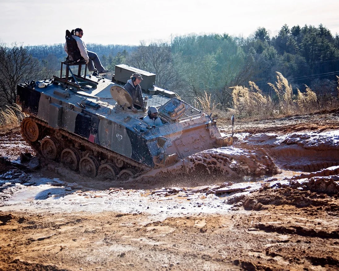 Tank Town USA: Drive Tanks and Crush Cars in Morganton, Ga.