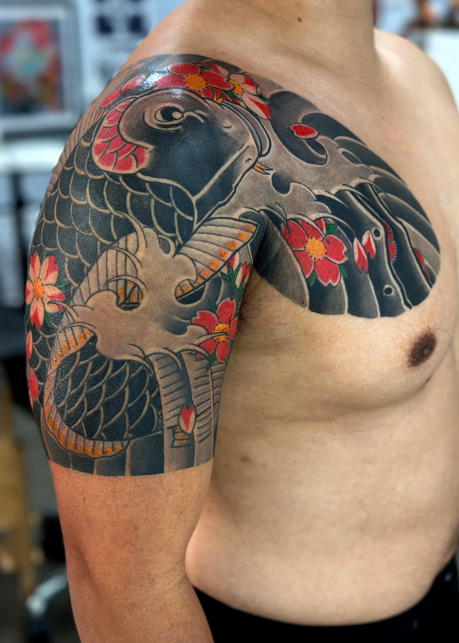 Machine Tattoo Portfolio | Traditional Japanese Body Art — Tebori ...