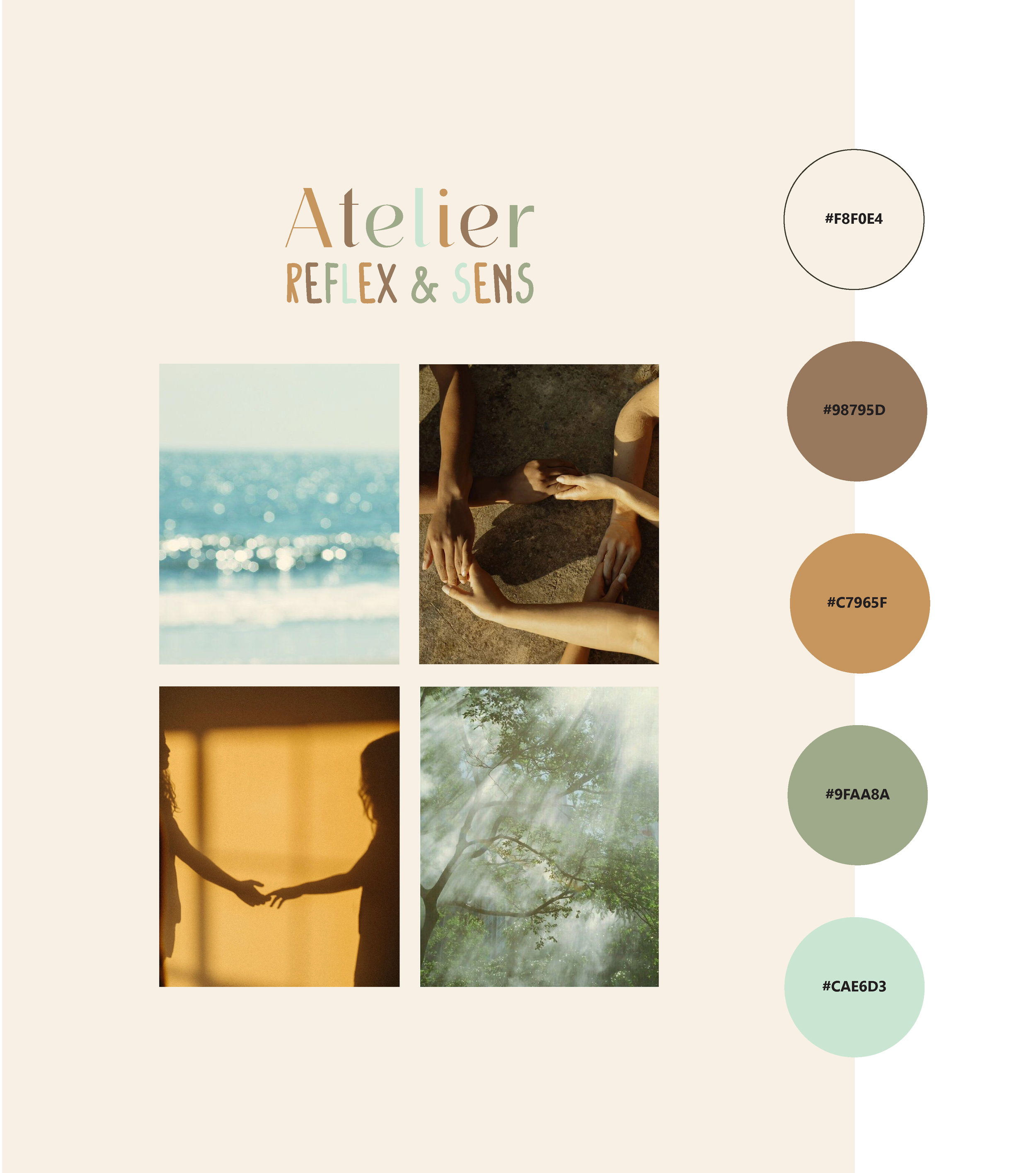 identité visuelle et illustration de logo - réflexologue — l'Atelier de Mel | Illustratrice bien ...