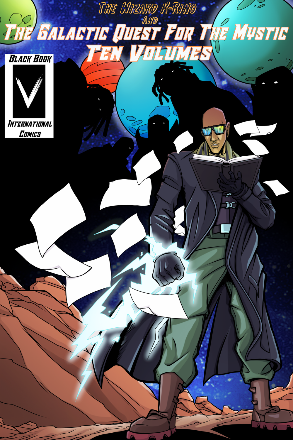 The Galactic Quest For The Mystic Ten Volumes Comic Book